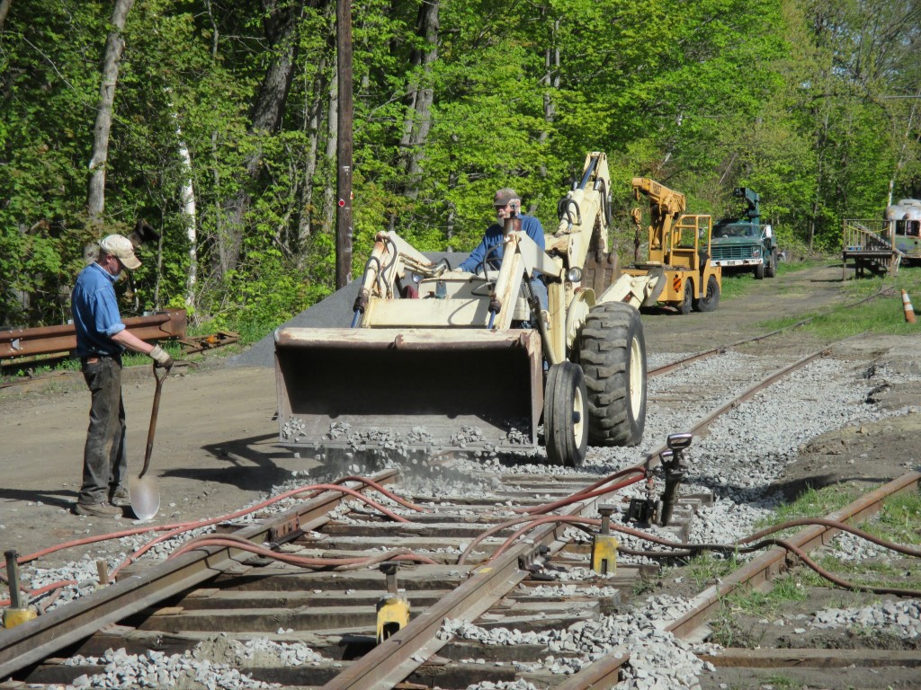House Track Rehabilitation - Shelburne Falls Trolley Museum