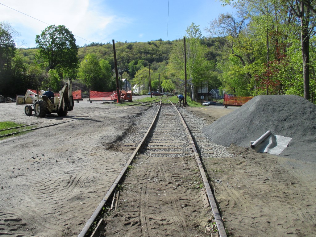 House Track Rehabilitation - Shelburne Falls Trolley Museum